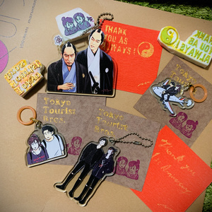 「猫と美剣士」ステッカー - Nui - BOOTH