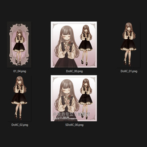 live2dモデル_VTS専用_汎用グリーンちゃん - Ryui - BOOTH