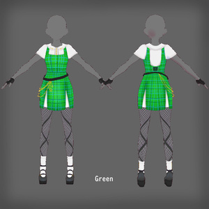 Chain Belt [Vroid] - virtual-ciel - BOOTH