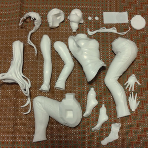 マリア(Oneday for Maria) 3Dプリント向けSTLモデルデータ - Wrong Floor - BOOTH