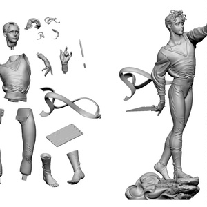 マリア(Oneday for Maria) 3Dプリント向けSTLモデルデータ - Wrong Floor - BOOTH