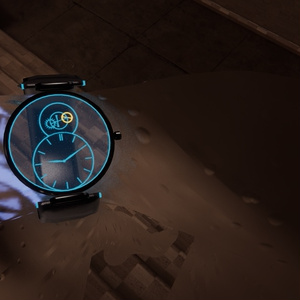 [腕時計] The Chronograph Realtime Watch v4 system for VRChat 3.0. avatars ...