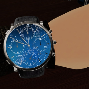 [腕時計] The Chronograph Realtime Watch v4 system for VRChat 3.0. avatars ...