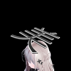 【VRChat】The Binding Halo【MA対応済み】 - Black Polygone - BOOTH