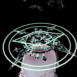 【VRChat】White Seraphim Wing 【MA対応】 - Black Polygone - BOOTH