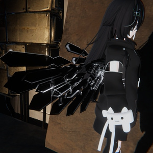 【VRChat】Devil Sword【MA対応】 - Black Polygone - BOOTH