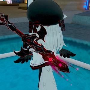 【VRChat】Mini Dragon Wing 【MA対応】 - Black Polygone - BOOTH