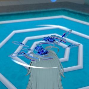 【VRChat】White Seraphim Wing 【MA対応】 - Black Polygone - BOOTH