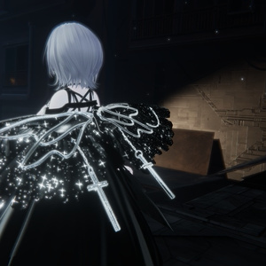 【VRChat】White Seraphim Wing 【MA対応】 - Black Polygone - BOOTH
