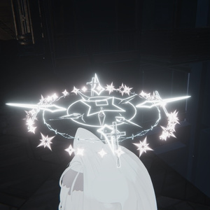 【VRChat】Star Halo【無料】 - Black Polygone - BOOTH