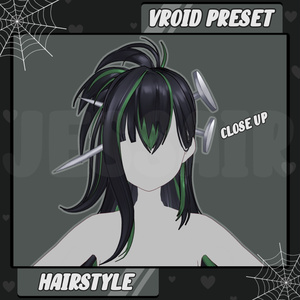 free vroid hairに関する人気の同人グッズ1801点を通販できる! - BOOTH