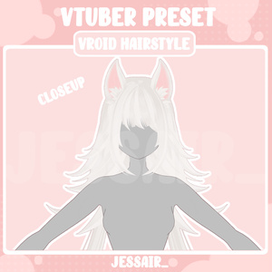 【VRoid Head Preset】Demon Curled Horns - JessairArtShop - BOOTH