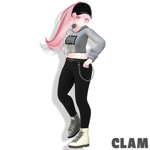 ぶっかぶかルームウェア 【 複数アバター対応 】 - CLAM - BOOTH