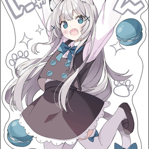 【C105】秋の装いけもみみちゃん B2タペストリー - たんたんショップ - BOOTH