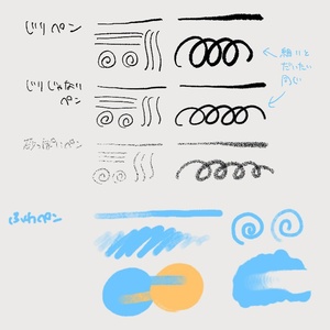 Procreate 一本満足ペン2021 - echoo - BOOTH