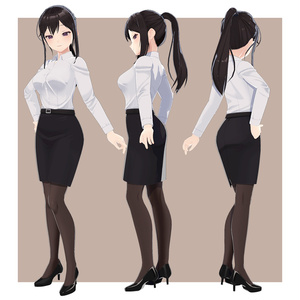 天使の女の子_モーションセット - HL_Studio - BOOTH