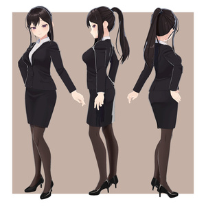 天使の女の子_モーションセット - HL_Studio - BOOTH