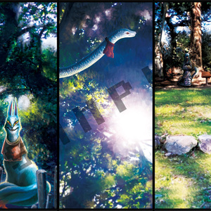 【複製原画】真夜中散歩道 - Regulus - BOOTH