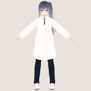 【無料/Free】Ao【VRChat / 3D model】 - siroihakumai - BOOTH