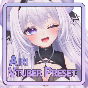 Selestia Vtuber Preset ( Facial / EyeJiggle / Collider ) - Mya - BOOTH