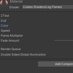 Leg Flame Shader!「専用」For Kikyo - cybercube21 - BOOTH