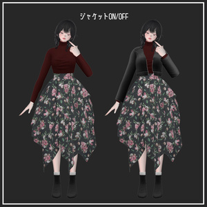 【複数アバター対応】Swimwear【VRChat想定】 - DRIP - BOOTH