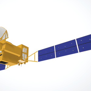 静止気象衛星「ひまわり8号」 3Dモデル - kizta-aerospace - BOOTH