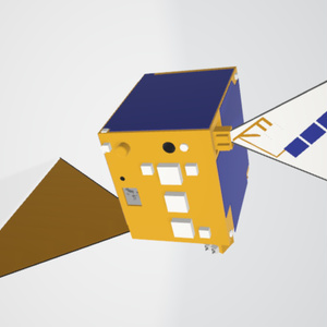準天頂衛星「みちびき5号機」3Dモデル - kizta-aerospace - BOOTH