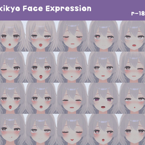 「萌」 Moe Face Expression Package - MARON - BOOTH