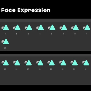 【マヌカ用】 MANUKA Face Expression - MARON - BOOTH