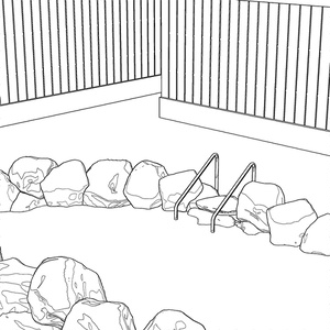 【3DCG素材】オフィスビルの廊下 - 霜月ふみ - BOOTH