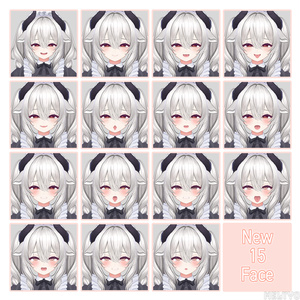 【ルミナ/Lumina】10 Face Animation - MeltyQ - BOOTH
