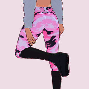 Belt with Chains for VRoid - Froggo - BOOTH