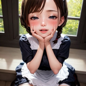 秘密のお屋敷 ボテ腹メイド画像集 - wanda - BOOTH