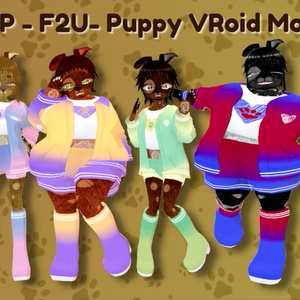 RPP - [VROID] Thick Knitted Scarf - rhyspiecepeace - BOOTH