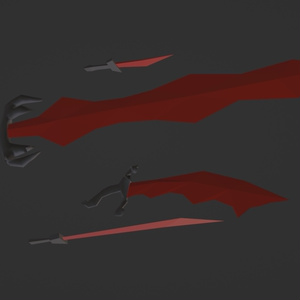 Melvor Idle Rune Scimitar - krantu - BOOTH