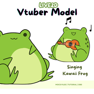 FREE PNGTUBE Kawaii Potato Model Premade, Ready To Use pngtube Model ...