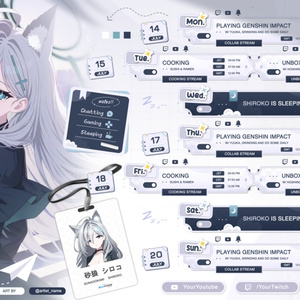 名刺「Vtuber 名刺テンプレート」→ Business Card Exclusive Style - Release 002 ...