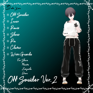 [VRChat] Jump Suit V2 for Mans - Jade_Yarn - BOOTH