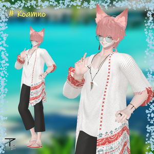 [VRChat] Jump Suit V2 for Mans - Jade_Yarn - BOOTH