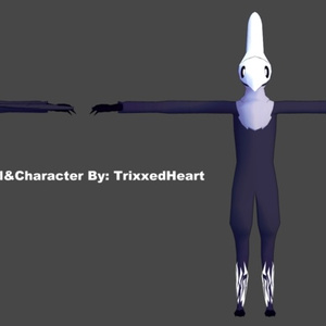 Catt | Lobotomy Corp WonderLab Fan-Model | VRChat Avatar PC - Suit of ...