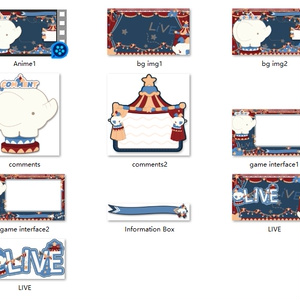 【動く配信背景】エーデルワイス【Vtuber向け】 - 虚物集official - BOOTH