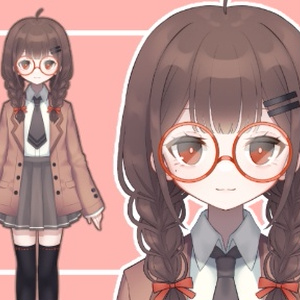 live2dモデル_VTS専用_汎用グリーンちゃん - Ryui - BOOTH