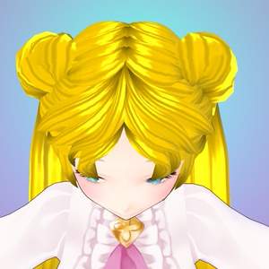 [VRoid] 無料 FREE: Half Up Hair Preset - skullstho - BOOTH