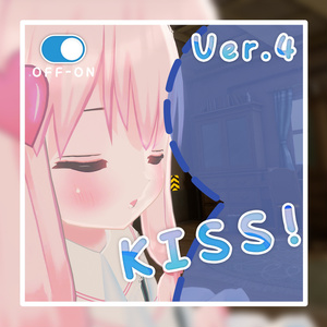 VRChat Kiss Like ver.2 靠近亲吻动画【Sophina/Kikyo/Karin/Rusk/Anon】 - mzii - BOOTH