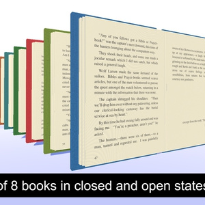 VRChat Readable books pack || VRChatの読みやすい本パック - tochechka - BOOTH