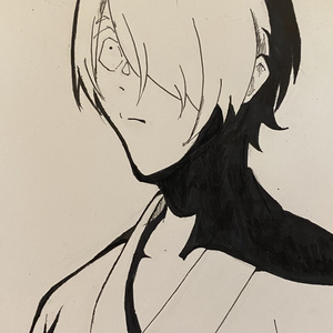 ゲゲ郎 デジタルイラスト ポストカード - l_l965 - BOOTH