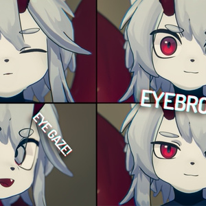 [ VRChat ] 灰島-haishima- | フェイストラッキング アドオン - Echo_DNG - BOOTH