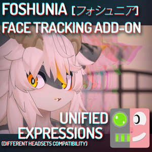 [ VRChat ] 灰島-haishima- | フェイストラッキング アドオン - Echo_DNG - BOOTH