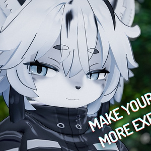 [ VRChat ] ちびとら | フェイストラッキング アドオン - Echo_DNG - BOOTH